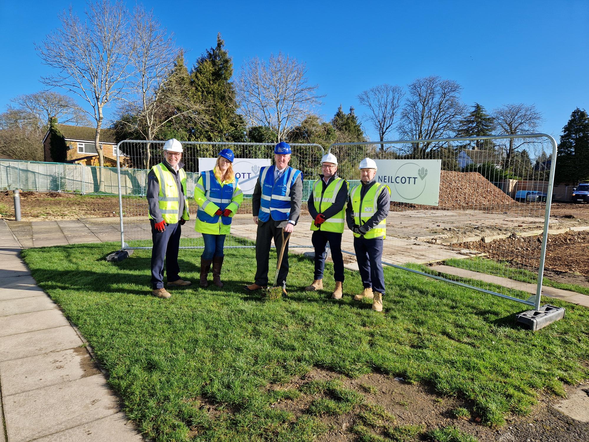 Groundbreaking: Gayhurst School – Neilcott Construction Limited